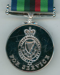 Royal Ulster Constabulary Service Medal (Coburn) – Floyd's Medals