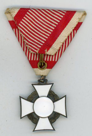 Austria. Military Merit Cross, 3cl, with war decoration – Floyd's Medals