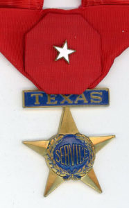 Texas. Distinguished Service Medal, Type 1 – Floyd's Medals