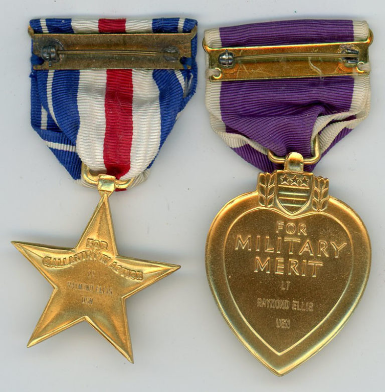 Vietnam Silver Star/Purple Heart, LT Raymond Ellis, USN – Floyd's Medals