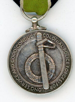 Colonial Police Long Service Medal, EIIR (PC Khan) – Floyd's Medals
